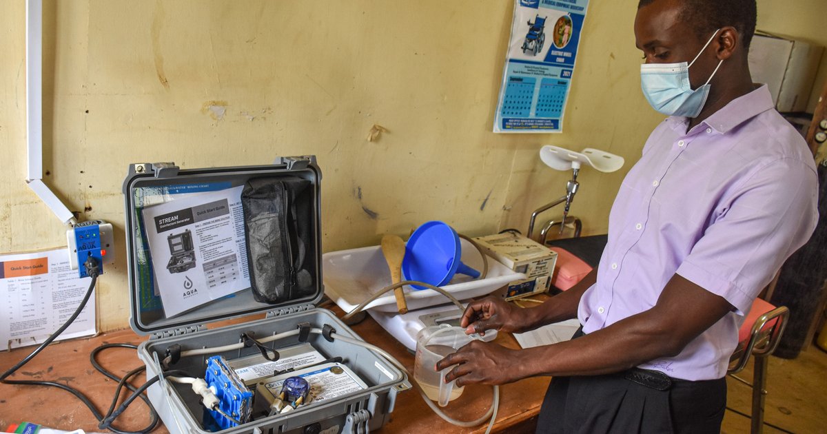 Integrating the STREAM Disinfectant Generator into national health ...